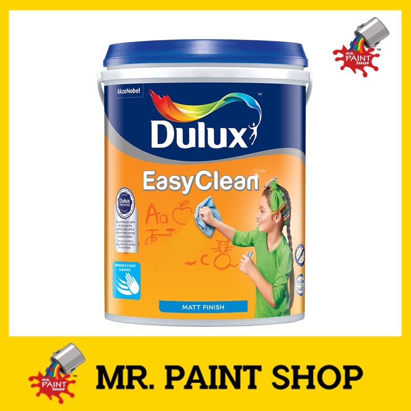 18L Dulux Easy Clean Anti-Bacterial Paint (PM COLOR) | Shopee Malaysia