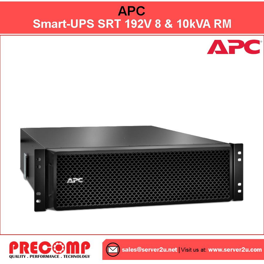 (Refurbished) APC Smart-UPS SRT 192V 8 and 10kVA RM Battery Pack (R-SRT192RMBP2) | Shopee Malaysia
