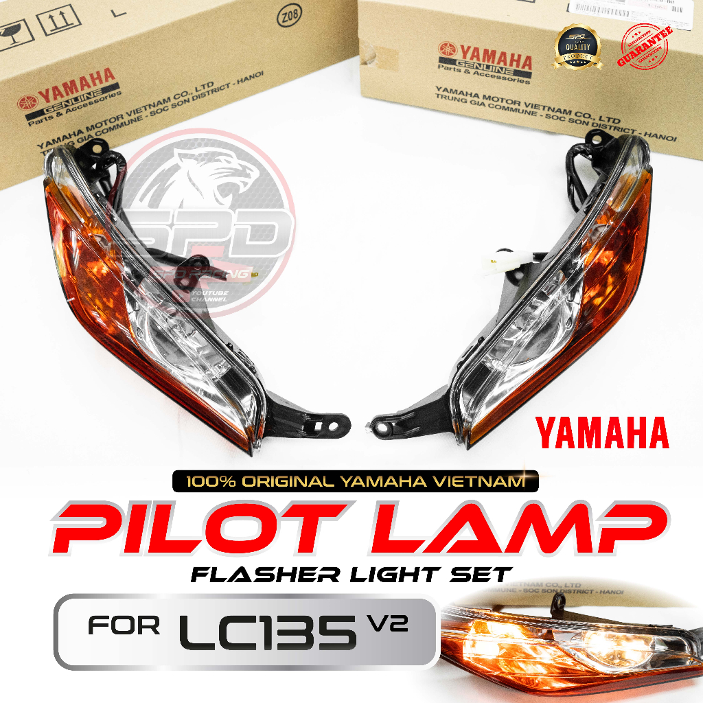 Flasher Light Set / Pilot Lamp For LC135 V2 (Vietnam) 100% original signal | Shopee Malaysia