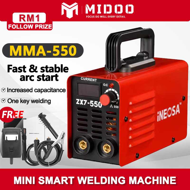 Portable MMA-550 Electric Welding Machine IGBT Technology Digital ...