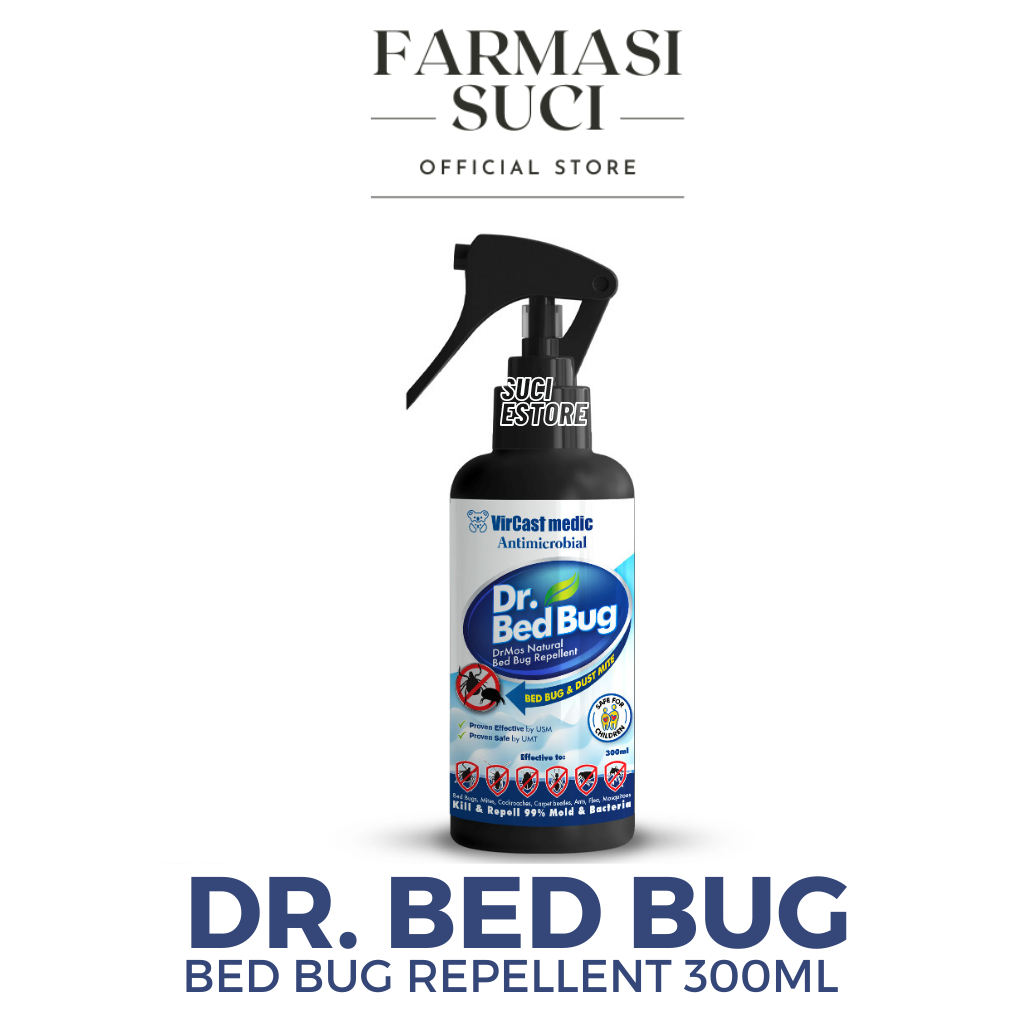 Dr Bed Bug Natural Repellent Spray 300ml | Shopee Malaysia