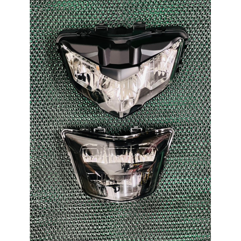 Smoke LED Head Lamp Yamaha Y15 V1 V2 Y15ZR Ysuku OEM White Light Lampu Besar Putih Depan ...