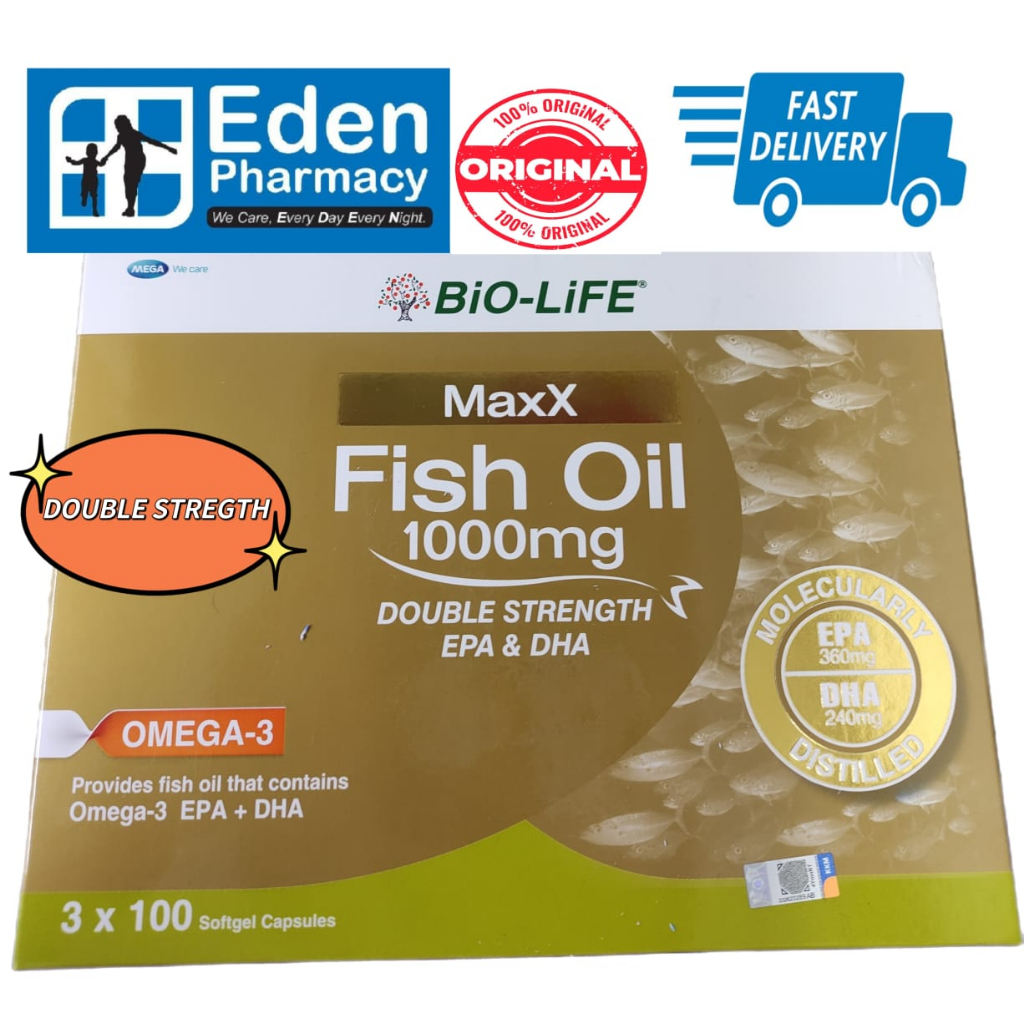 Bio-Life MaxX Fish Oil 1000mg | Shopee Malaysia