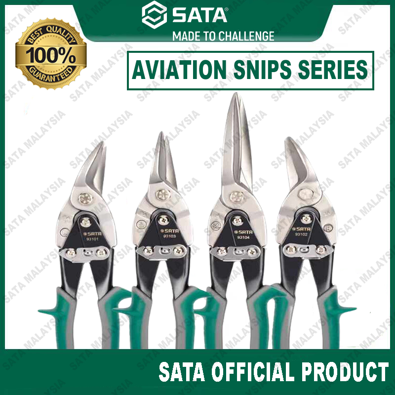 SATA Aviation Snips Series 10" 11.5" Right Snips Left Snips Straight ...