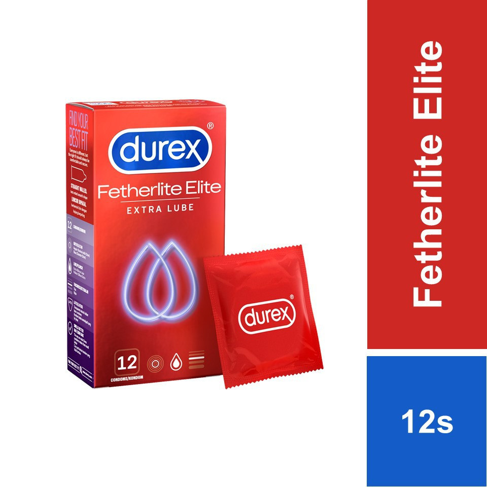 Durex Fetherlite Elite Condoms (12's) | Shopee Malaysia