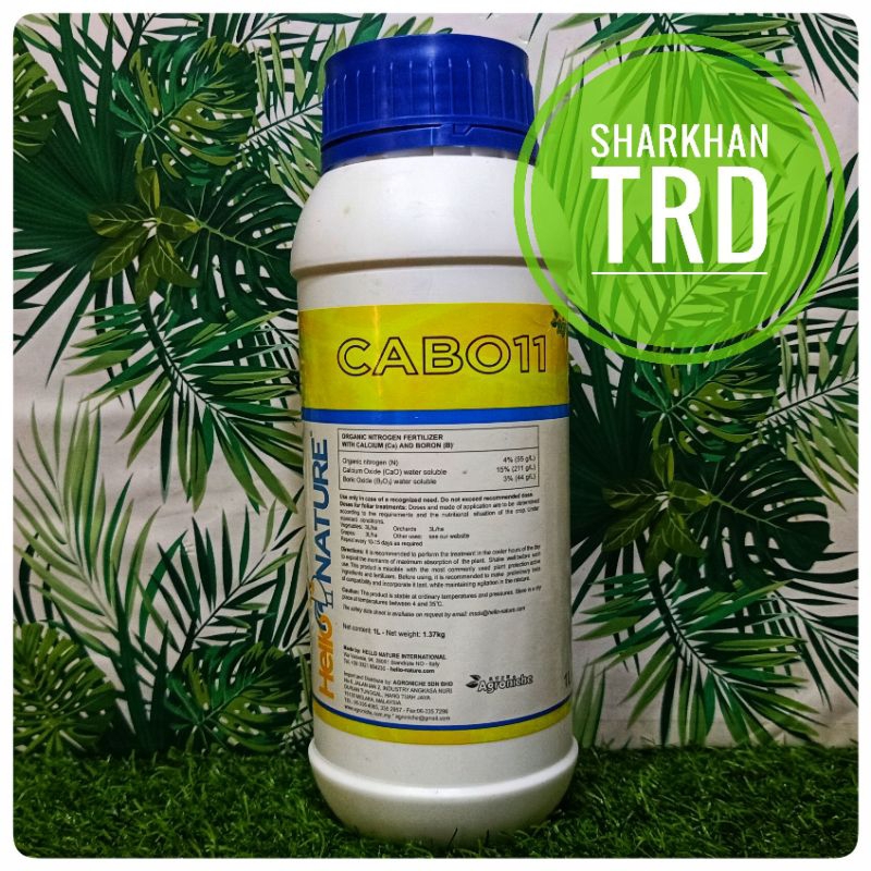 Botol 1 Liter CABO11 Agroniche Baja Foliar Organic Nitrogen Calcium ...