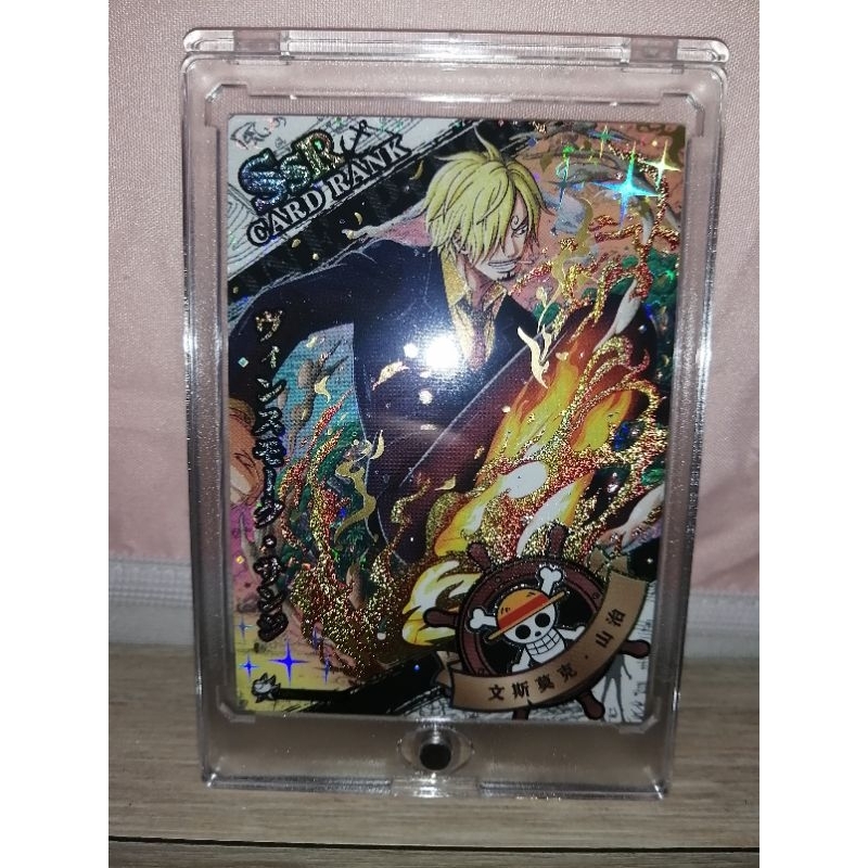 ONE PIECE RAREREST PLATINUM SSR SANJI CARD | Shopee Malaysia