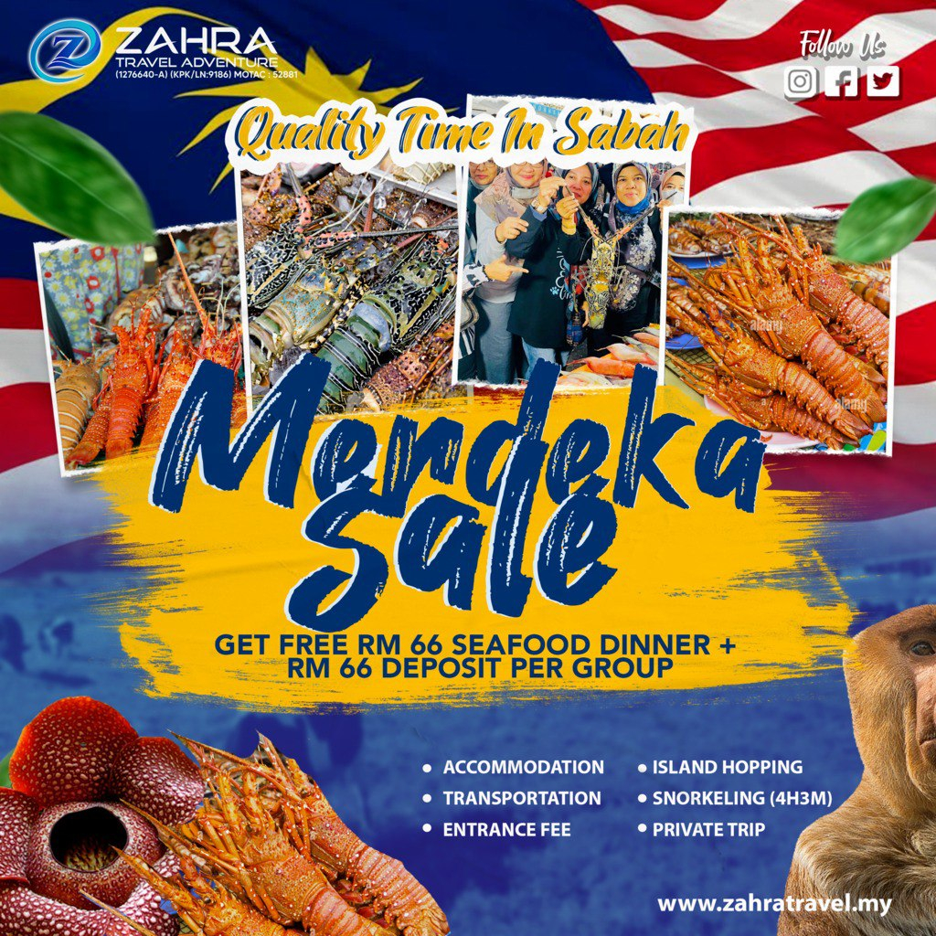 Jom Ke Sabah (Merdeka Splash) | Shopee Malaysia