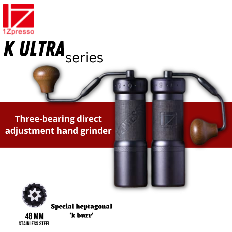 1Zpresso K-Ultra Manual Coffee Grinder 48mm Burr Grinder With Magnetic ...