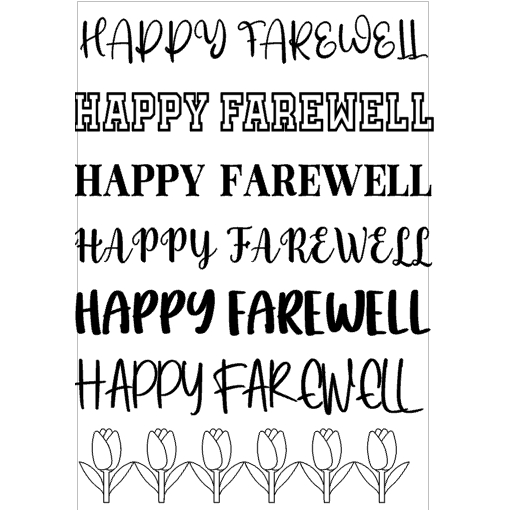 HAPPY FAREWELL STICKER - A4 | Shopee Malaysia