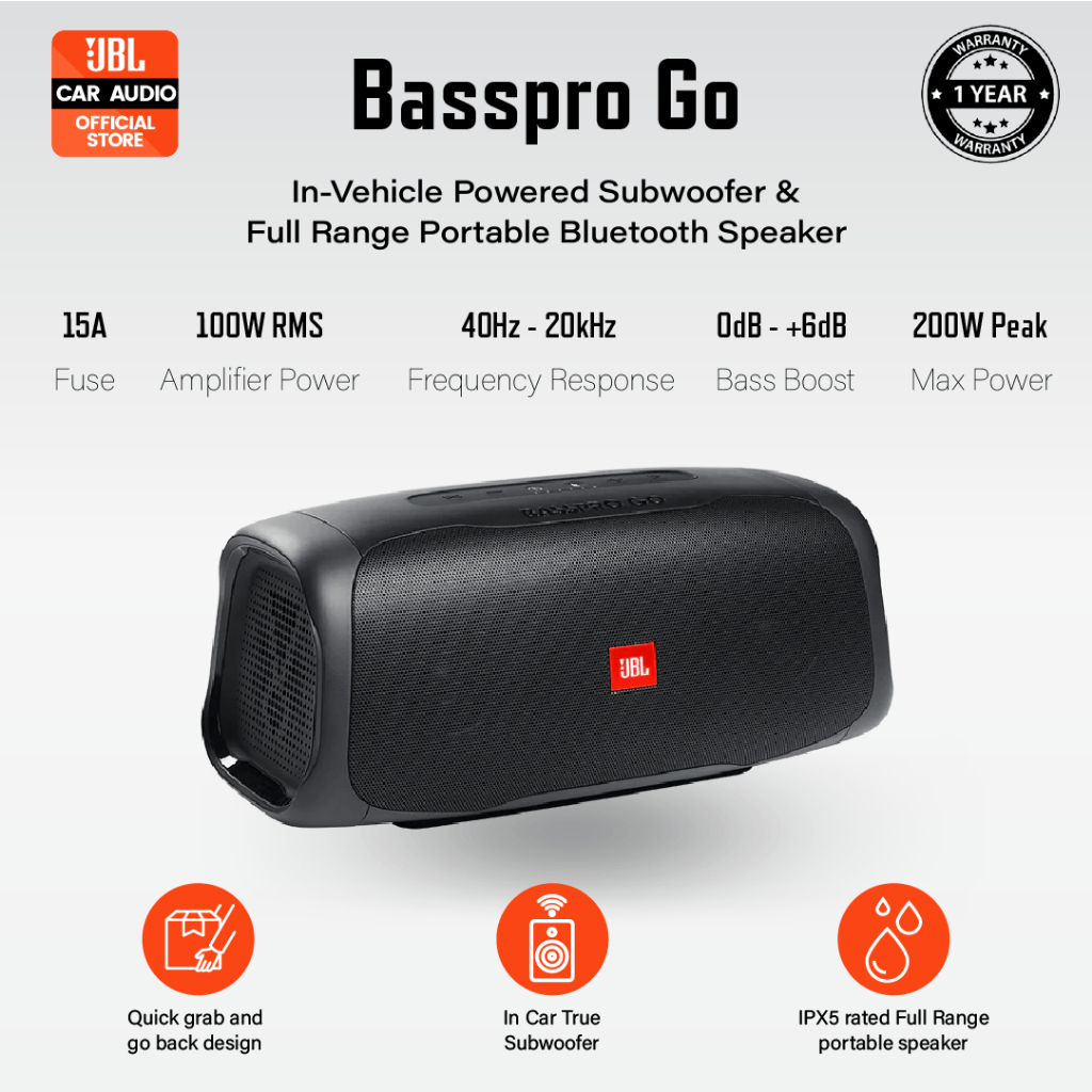 JBL BASSPRO GO | Shopee Malaysia