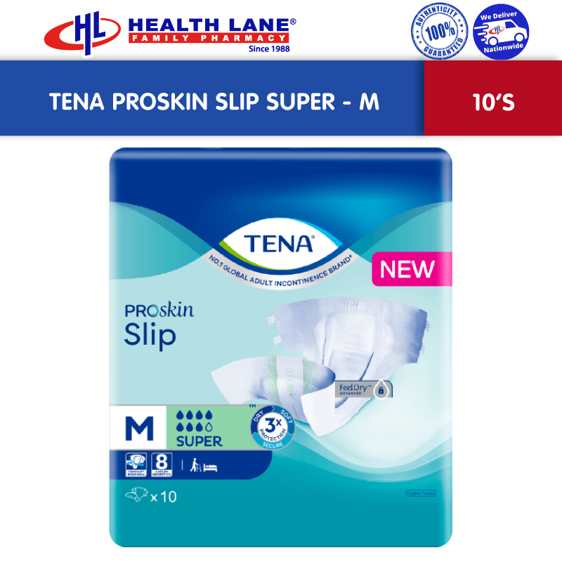Tena Proskin Slip Super M (10's) | Shopee Malaysia