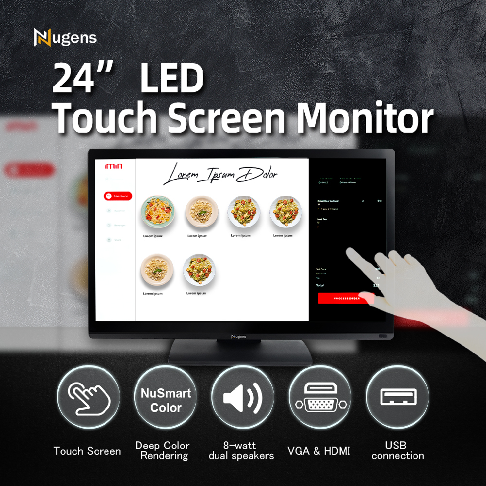 Nugens 24 inch LED Touch Screen Monitor | Shopee Malaysia