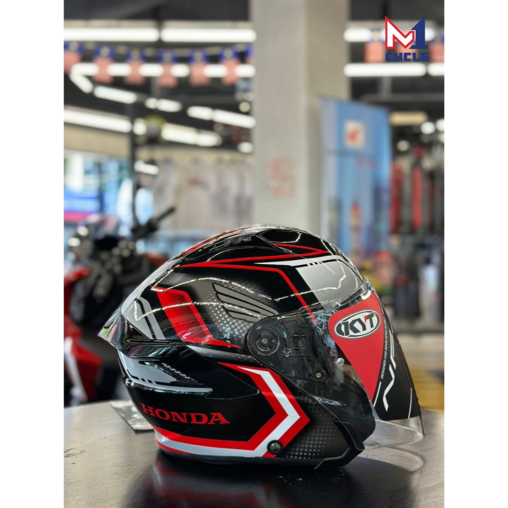 KYT NFJ HELMET 100% AUTHENTIC GENUINE ORIGINAL HONDA DESIGN NFJ KYT ...
