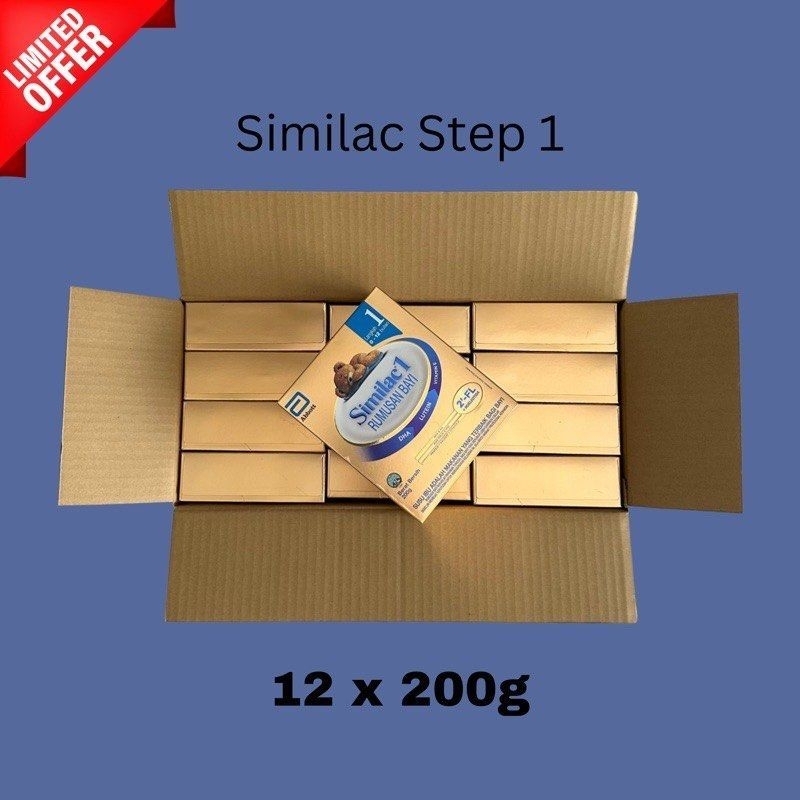 Similac step 1 200g (200g *9=1.8kg) Exp:2025(new version& packing ...