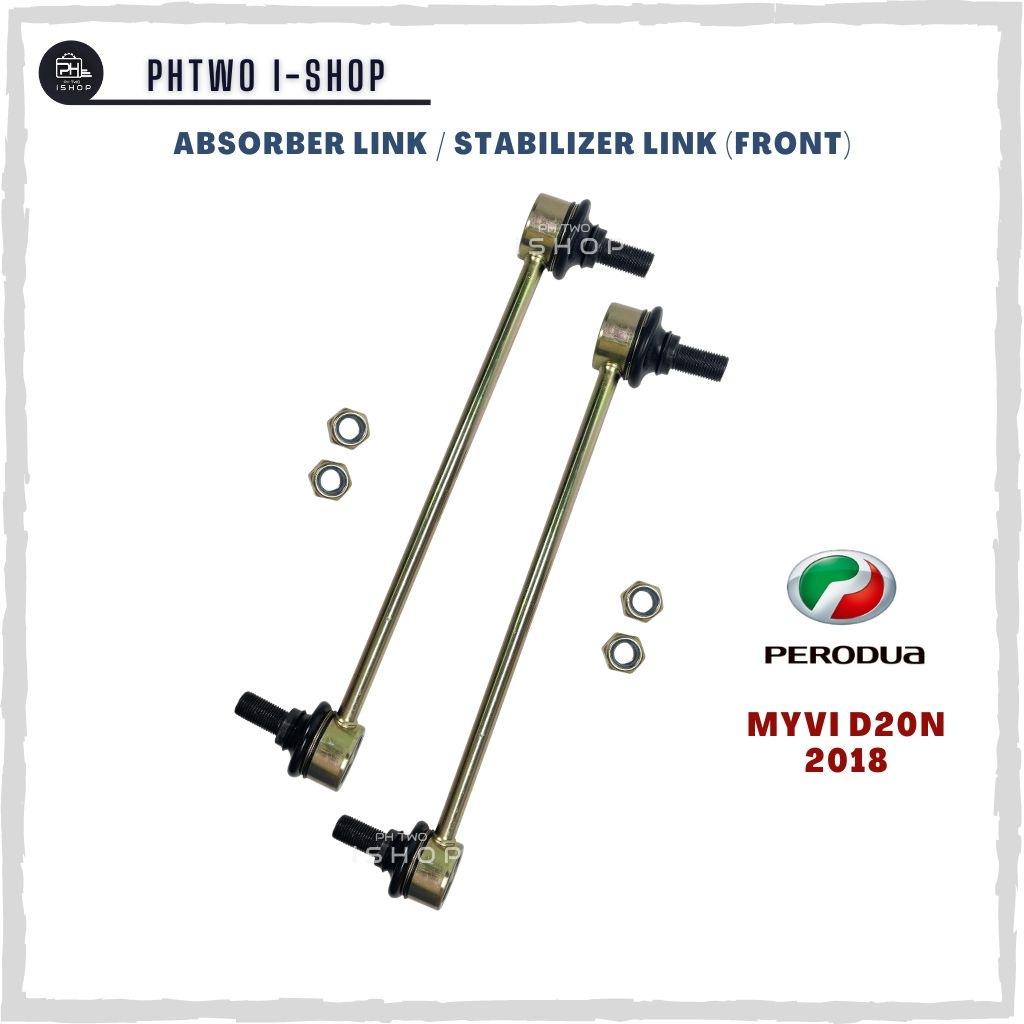 ABSORBER LINK / STABILIZER LINK (FRONT) - PERODUA MYVI D20N 2018 48820 ...
