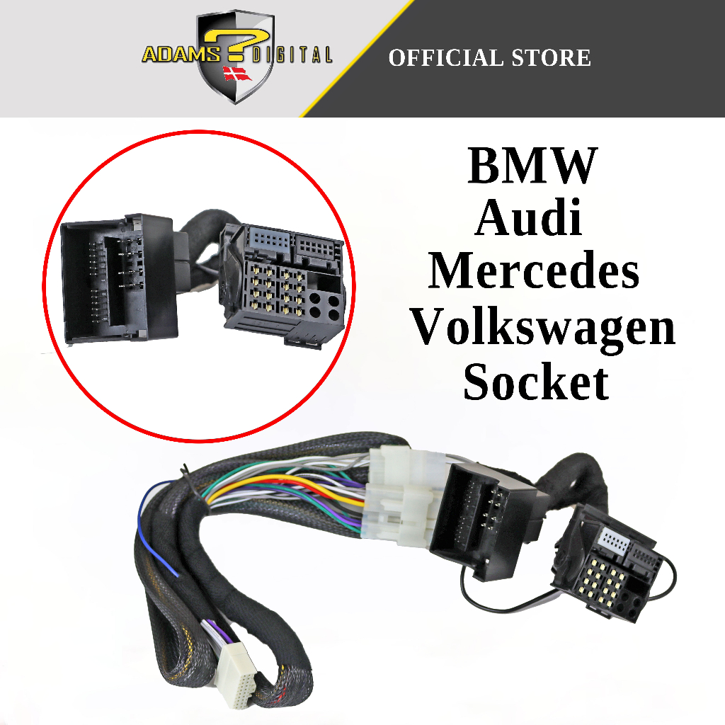 Dsp Cable Socket For Plug & Play Toyota Honda Nissan Perodua Proton ...