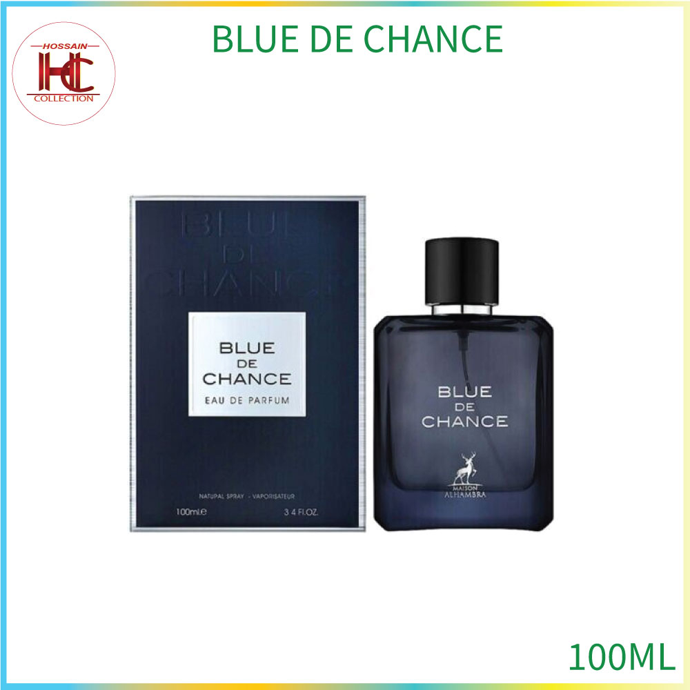 Blue de Chance by Maison Alhambra Eau De Parfum Spray Made in U.A.E ...