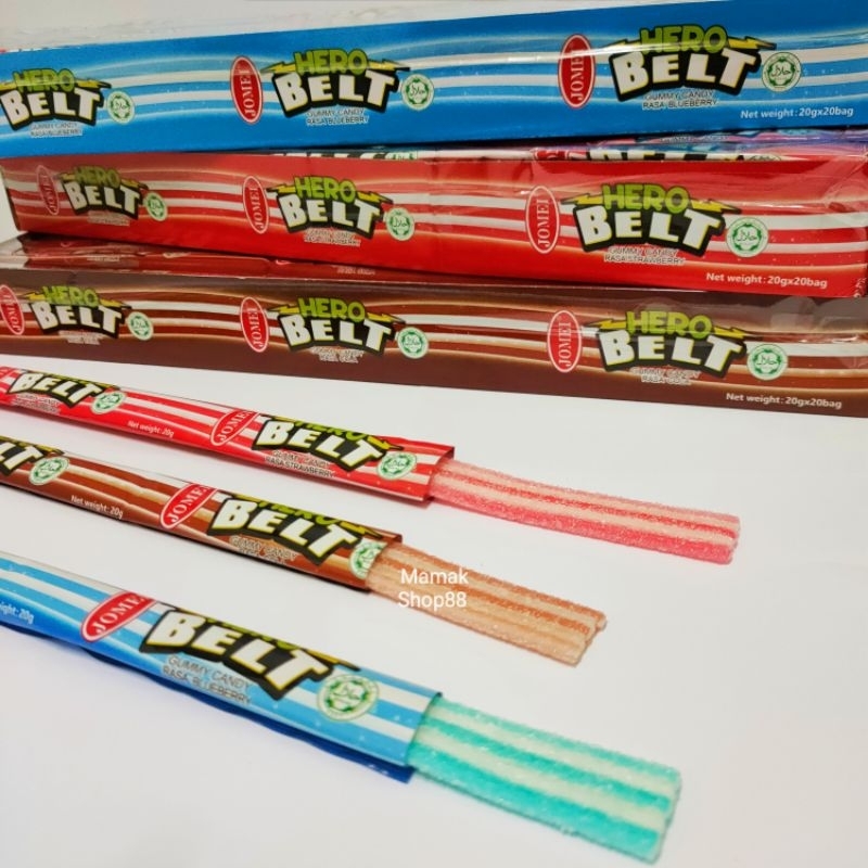 Hero Belt Gummy Candy (HALAL) | Shopee Malaysia