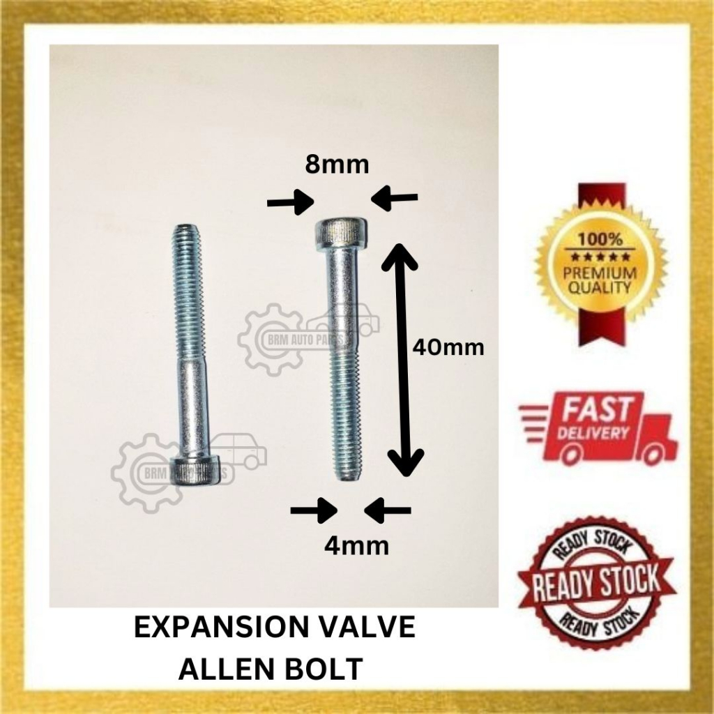 Aircond System Expansion/Block Valve Screw thread M5 benang | Shopee ...