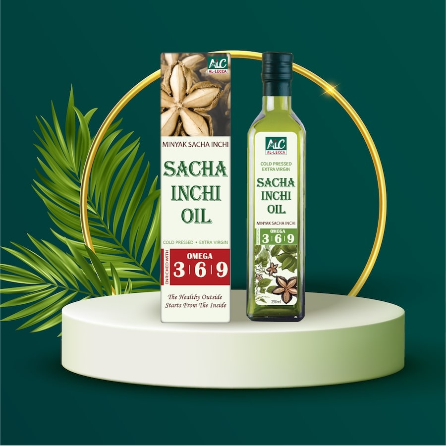AL-LECCA Sacha Inchi Extra Virgin Oil 250mL | Shopee Malaysia