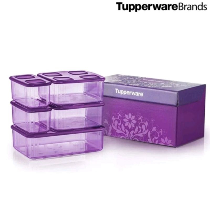 Tupperware Fresh N' Clear Full Set (5pcs) | Shopee Malaysia