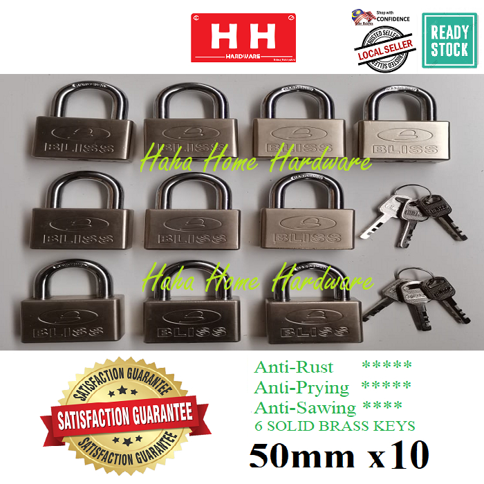 Mangga Kunci ⚠️( Brand Ramdon )( Master Key ) Heavy Duty Parity Padlock ...