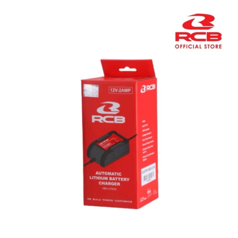 RCB Automatic Lithium Battery Charger ( 12V 2A ) | Shopee Malaysia