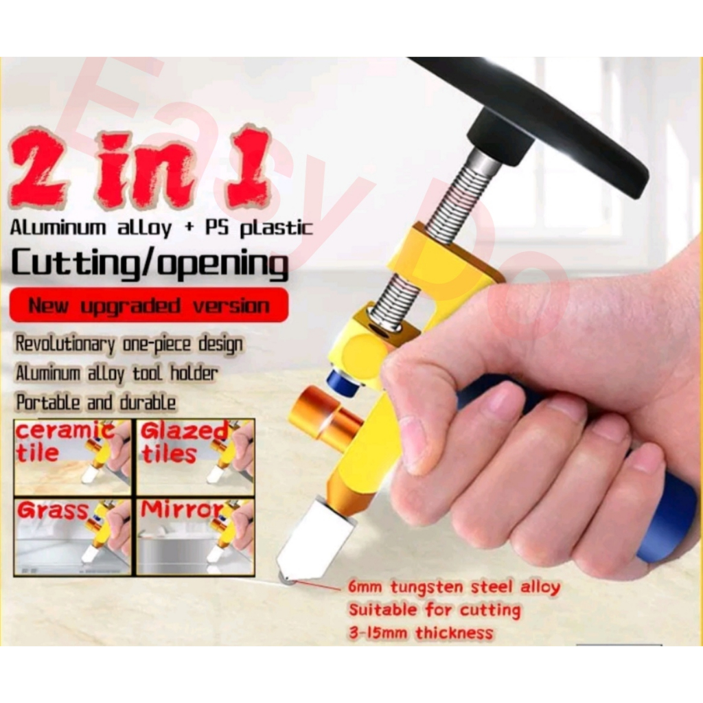 Ceramic Tiles Glass Cutting One-Piece Cutter Portable Multifunctional ...