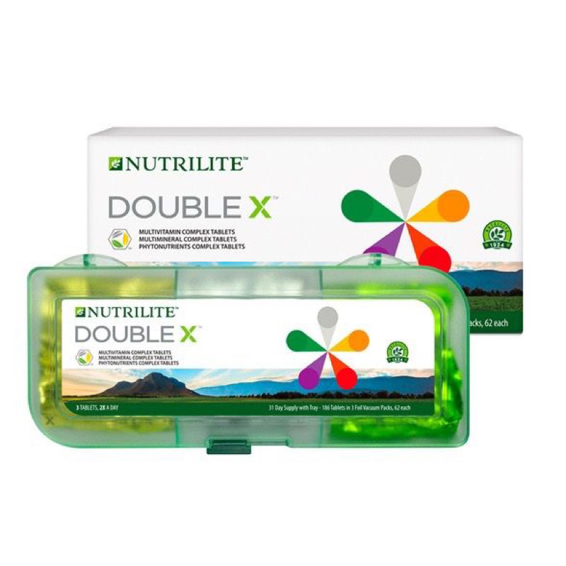 “READY STOCK” AMWAY Nutrilite DOUBLE X - Refill Pack 31-Day Supply ...