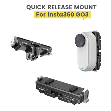 Quick Release Mount Magnetic Adapter for Insta360 GO 3 Camera | Shopee ...