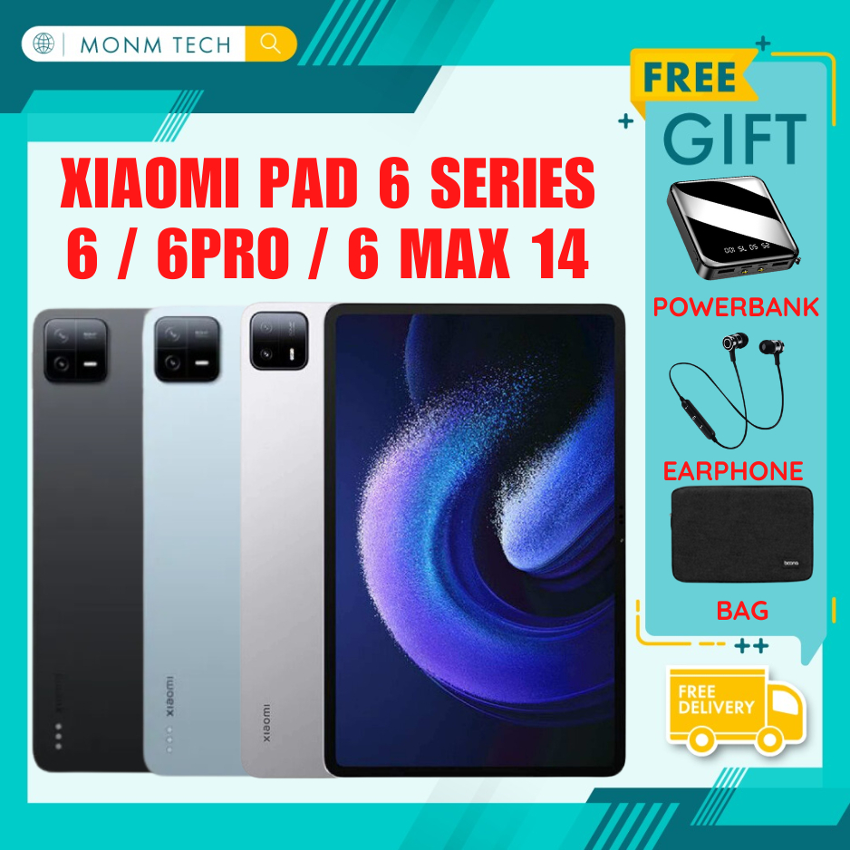Xiaomi Pad 6 Max 14 / Xiaomi Pad 6 Pro Snapdragon 8+ Gen 1 / Xiaomi Pad ...