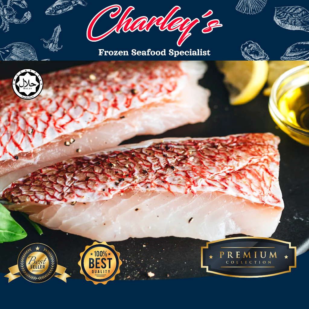 Premium Pacific Red fish Fillet 170-300G± 1PCS 太平洋红鱼 | Premium Fish ...