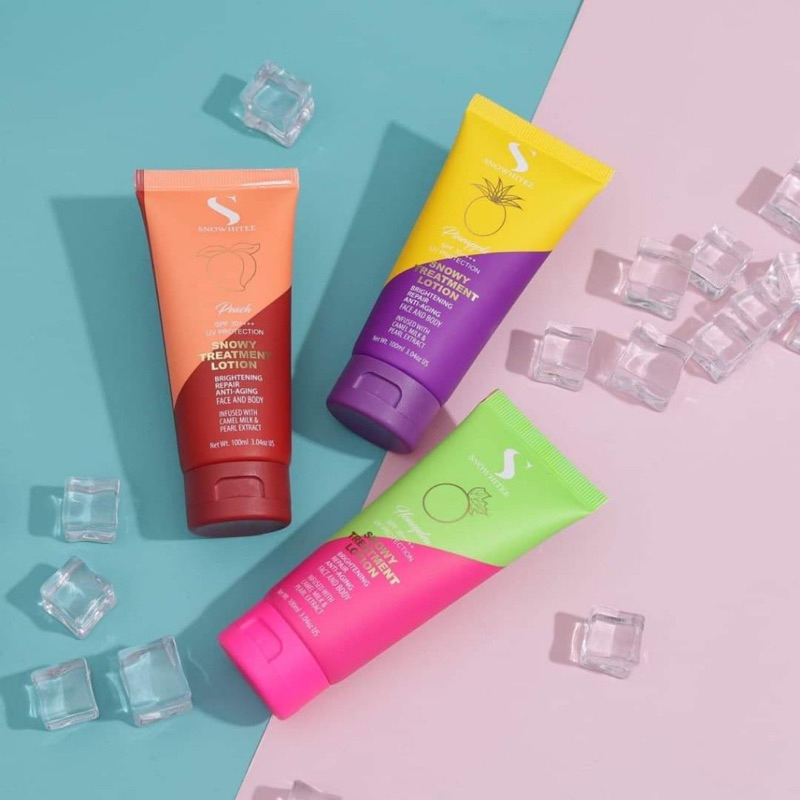 🔥 SnowWhitee Snowy Treatment Lotion Ori - Strawberry Bombshell ...