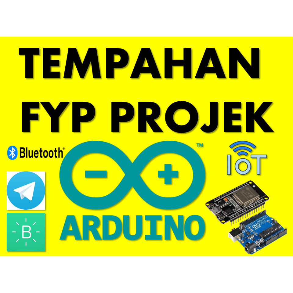 Tempahan Projek Fyp Rbt Arduino Esp Iot Blynk Telegram Shopee Malaysia 
