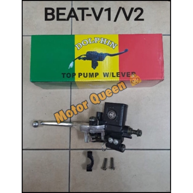 Master Brake Pump Honda Beat V1 / V2 With Brake Lever Front Brake Brek ...