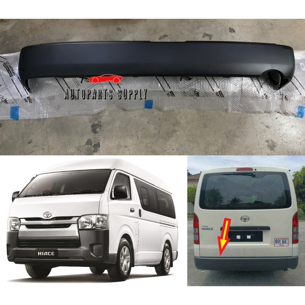 ORIGINAL TOYOTA HIACE KDH200 KDH202 REAR BUMPER | Shopee Malaysia