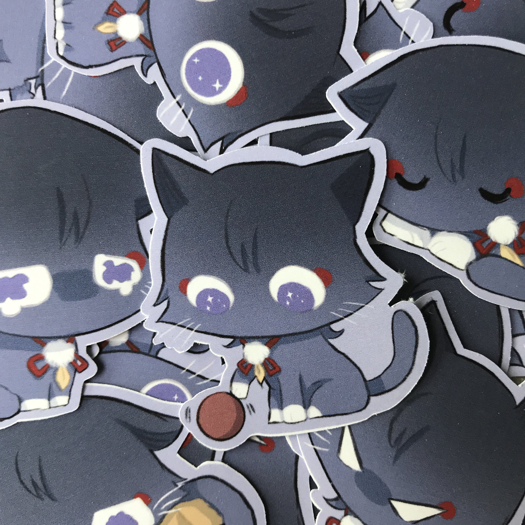 Genshin Impact ScaraMeow Stickers | Shopee Malaysia