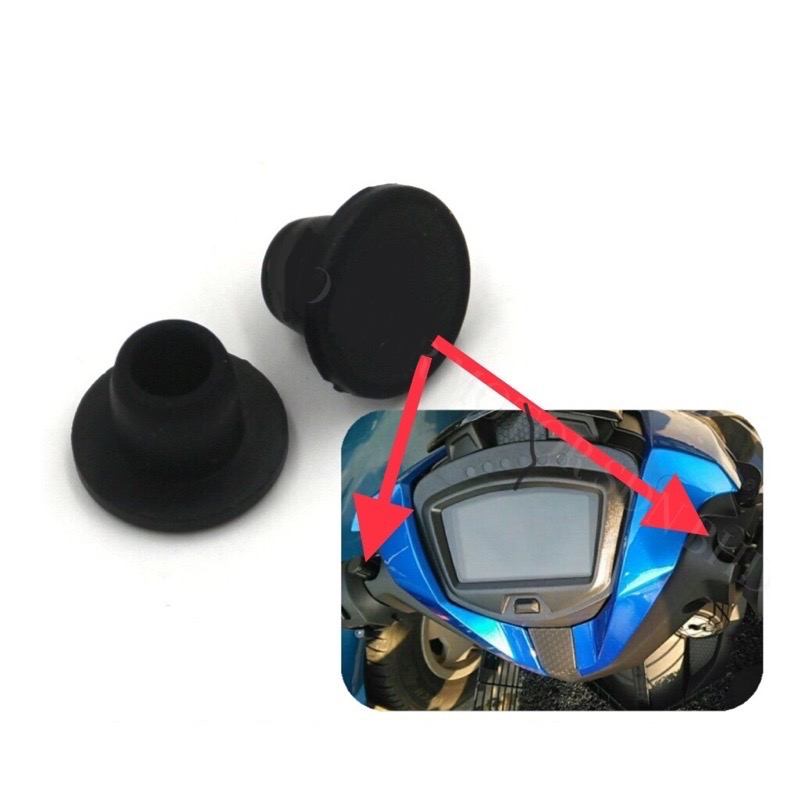 Side Mirror Rubber Universal Yamaha Honda Modenas Suzuki 1Pcs y15 rs150 ...