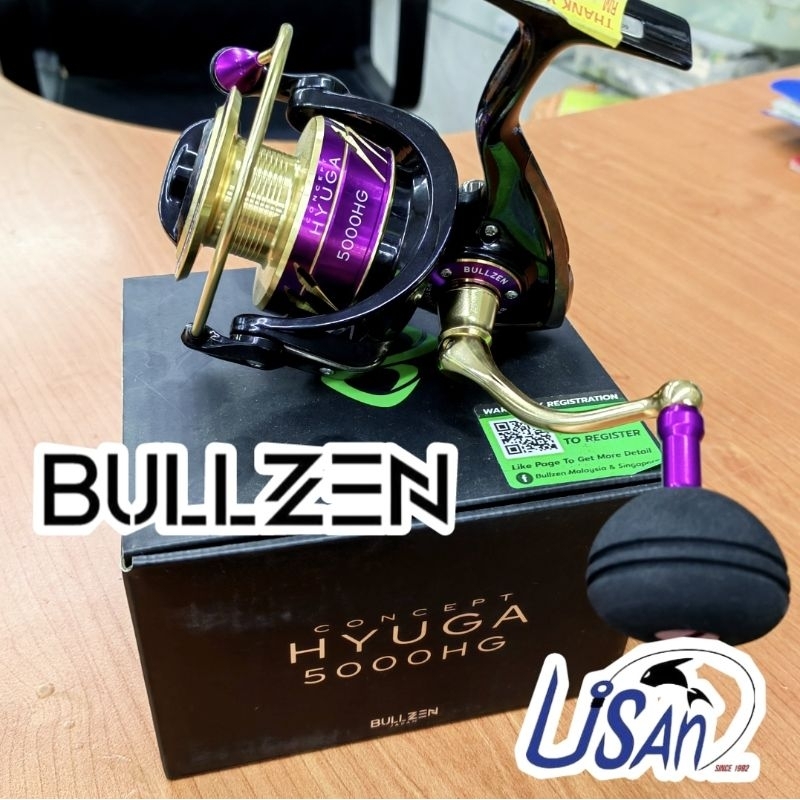 Concept Hyuga BULLZEN BRUTAL Angler Freaky Monster Spinning Reel | Shopee Malaysia