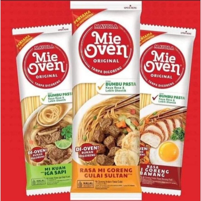 MIE OVEN VIRAL READY STOCK Dari MAYORA 70GM | Shopee Malaysia