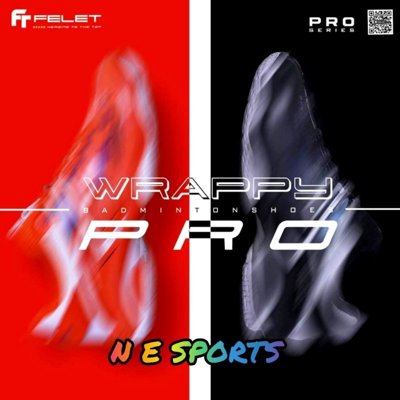 Felet Wrappy Pro Badminton Shoes | Shopee Malaysia