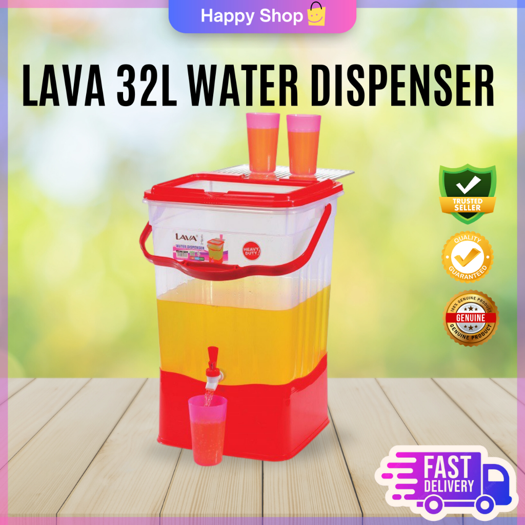 Lava 32L Water Dispenser / Water Container / Bekas Air untuk kenduri ...