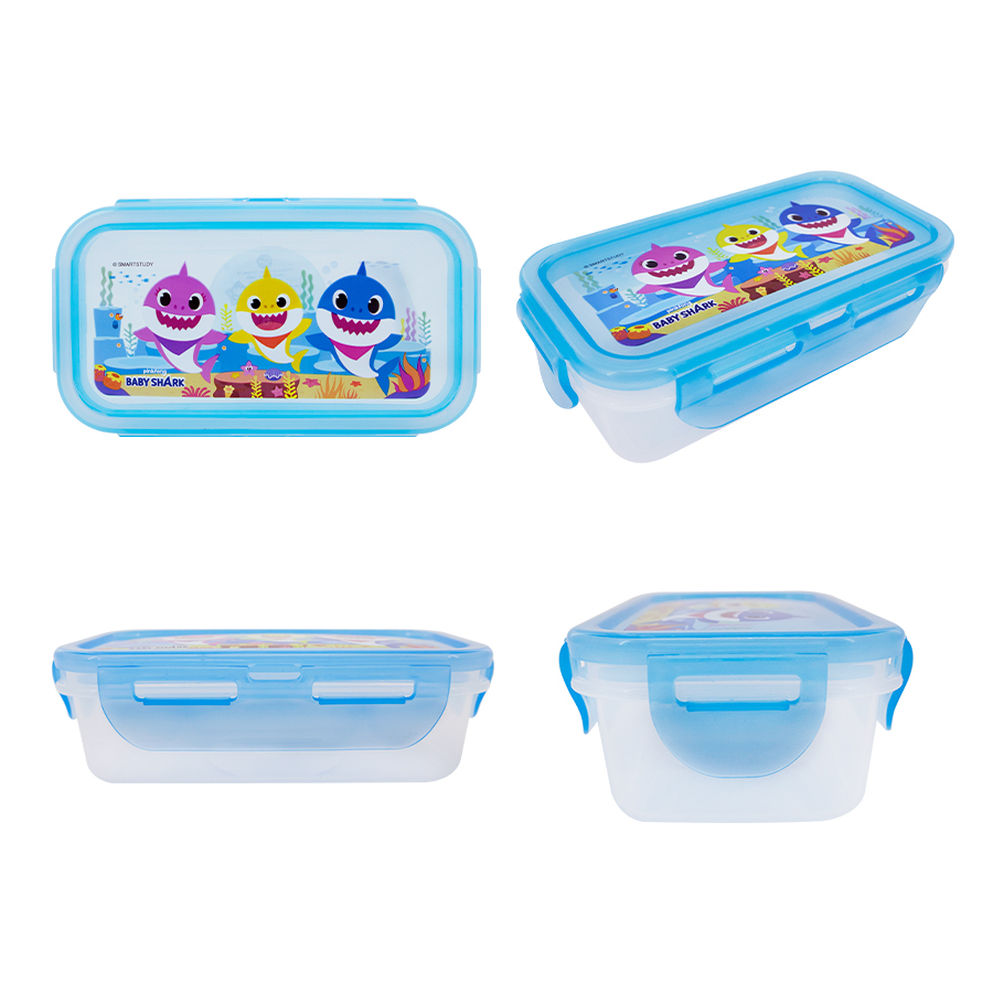 PinkFong Baby Shark Cocomelon Ricky Zoom Food Container Box / Sandwich ...