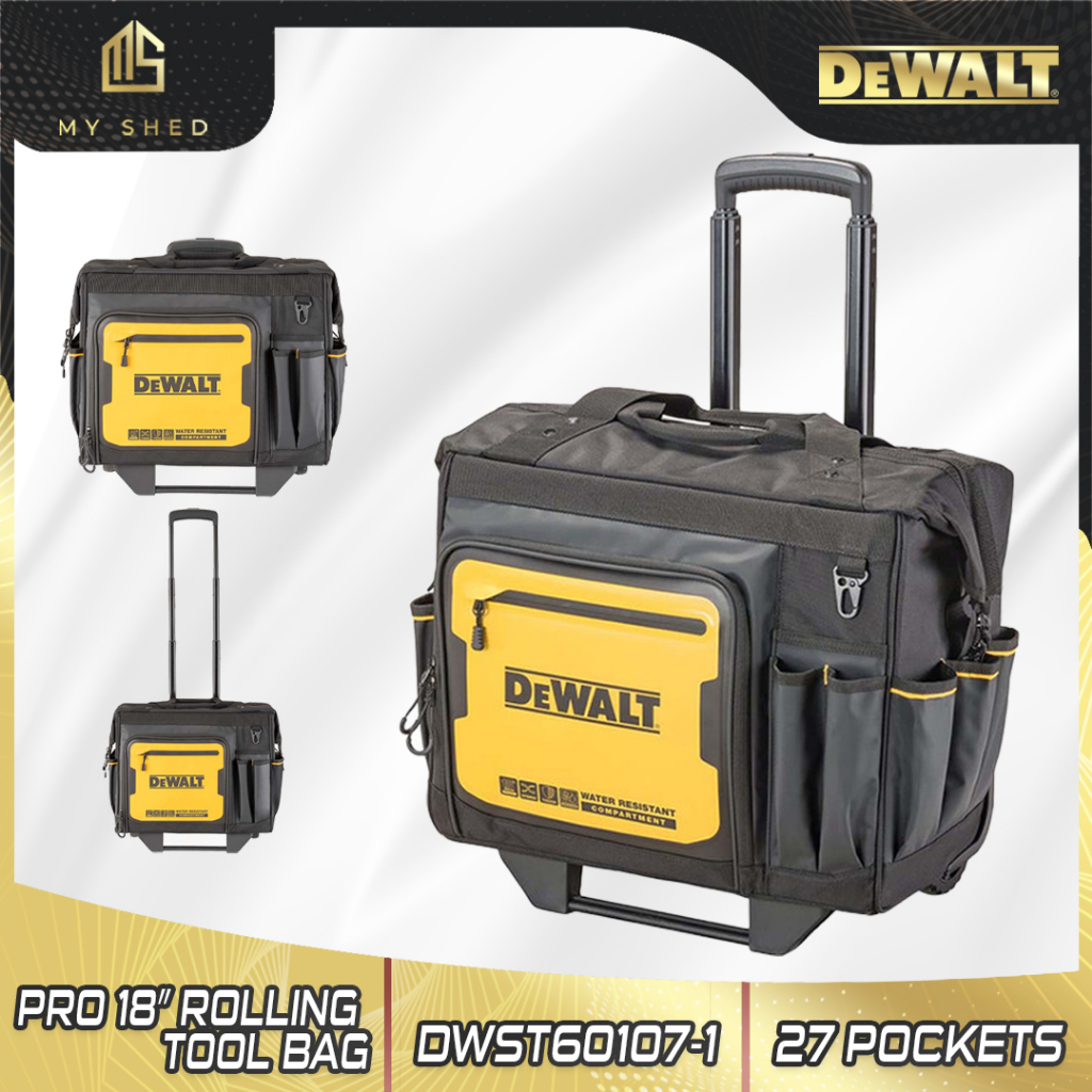 Dewalt DWST60107-1 Pro 18″ Rolling Tool Bag | Shopee Malaysia