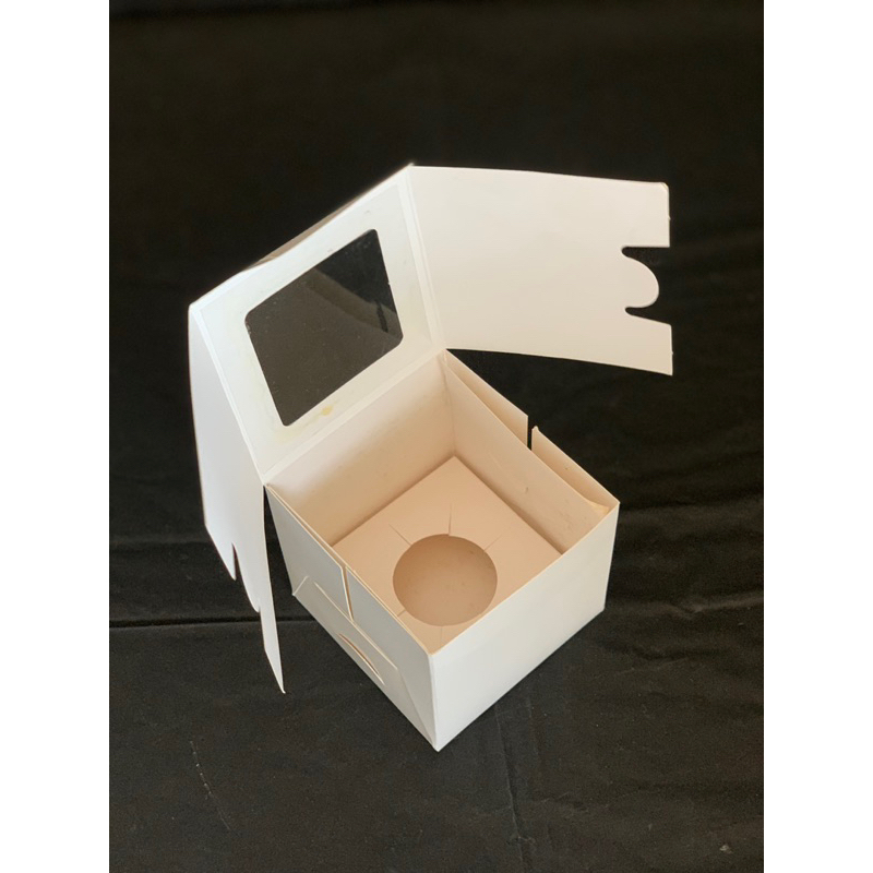 cupcake box adjustable/flexible 1/2/3/4/6 holes ( S/M/L )/kotak cupcake ...