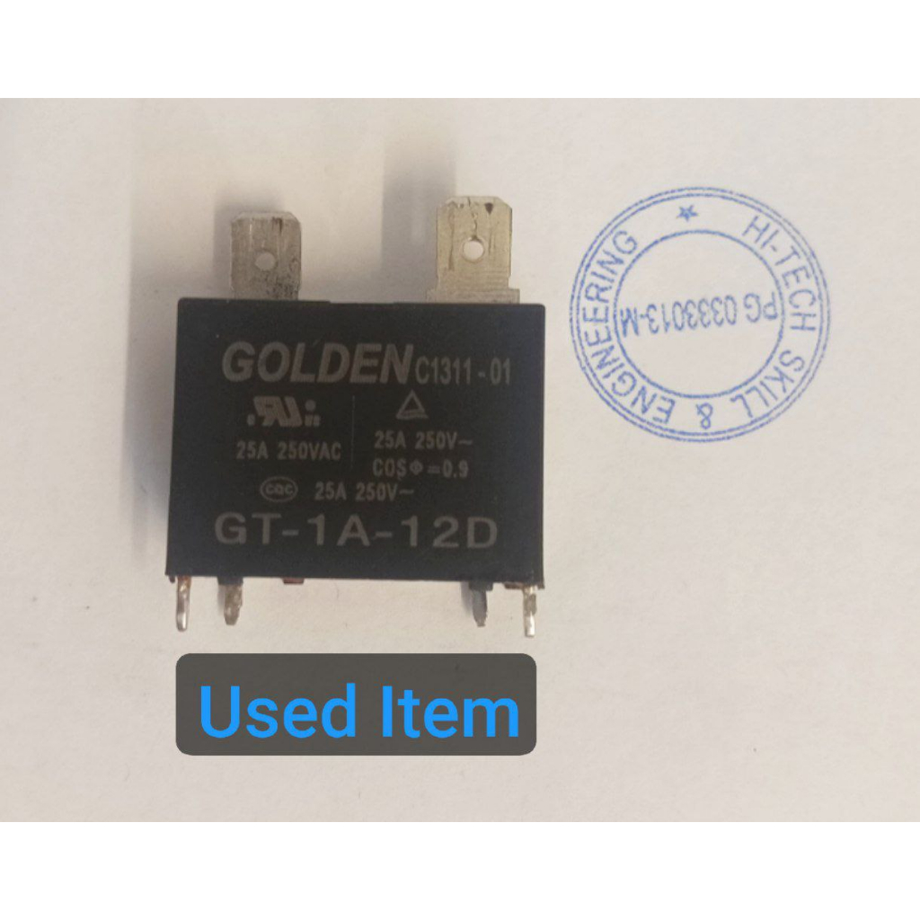 (USED ITEM) Relay Golden GT-1A-12D | Shopee Malaysia