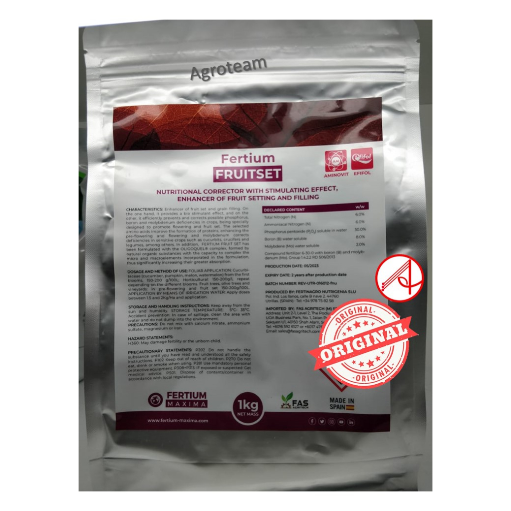 FERTINAGRO FERTIUM FRUITSET(NUTRITIONAL CORRECTOR WITH STIMULATING EFFECT,ENHANCER OF FRUIT ...