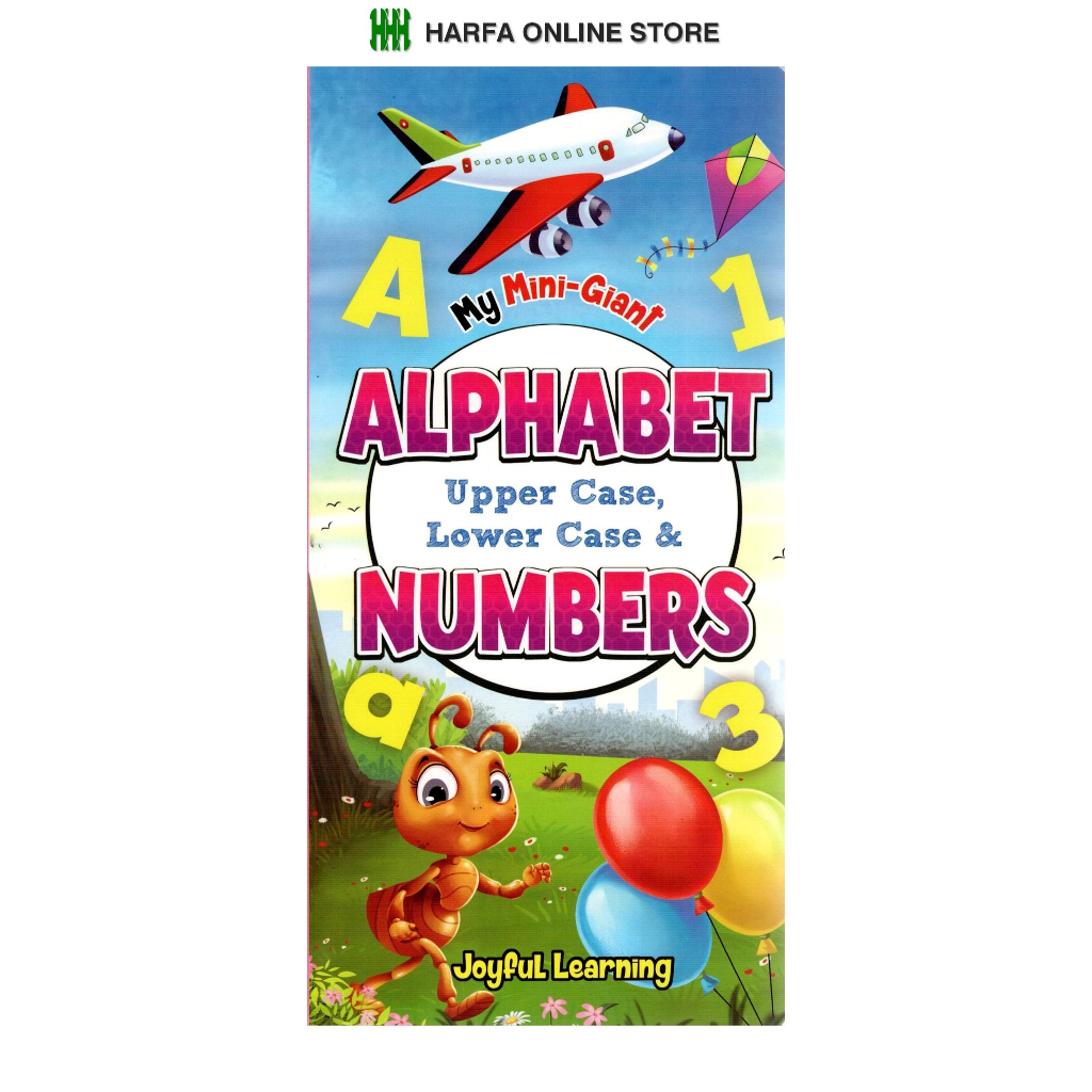 My Mini-Giant : ALPHABET Upper Case, Lower Case & NUMBERS ( Joyful ...