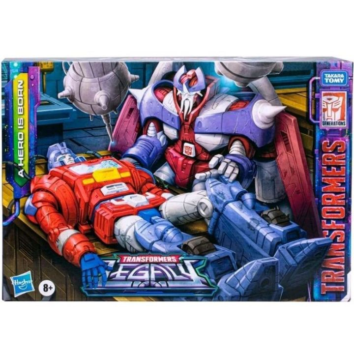 Transformers Legacy A Hero Is Born 2-Pack Alpha Trion & Orion Pax ...
